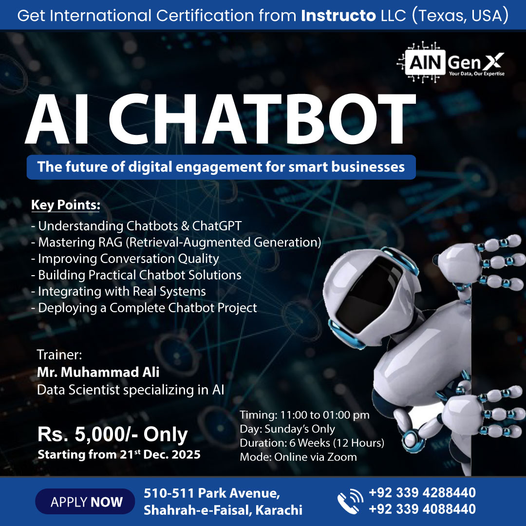 AI Chatbot - AIN GenX