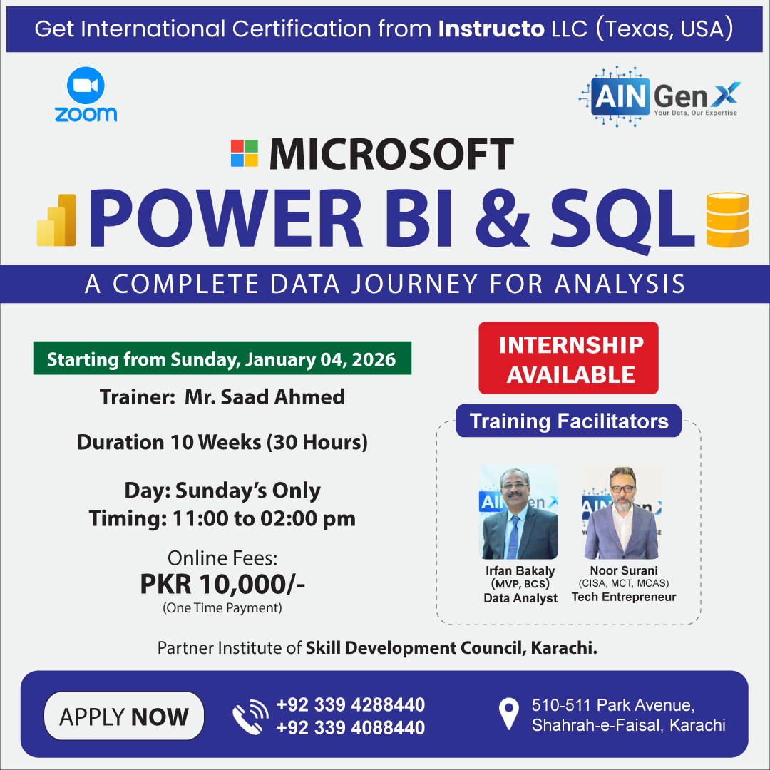 Power BI & SQL - Cohort 4 - AIN GenX